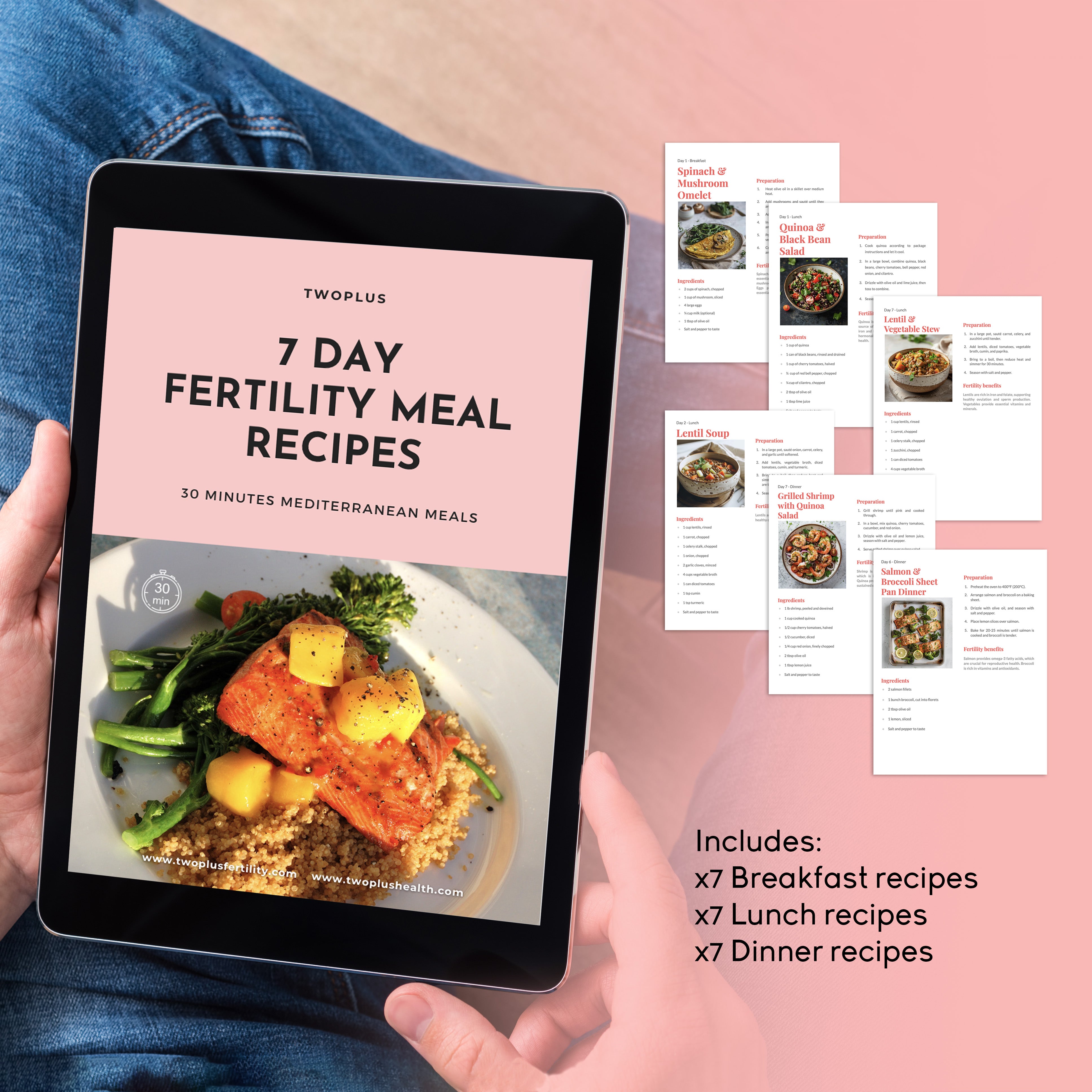 7-Day Fertility Meal Recipes – twoplus Fertility UK