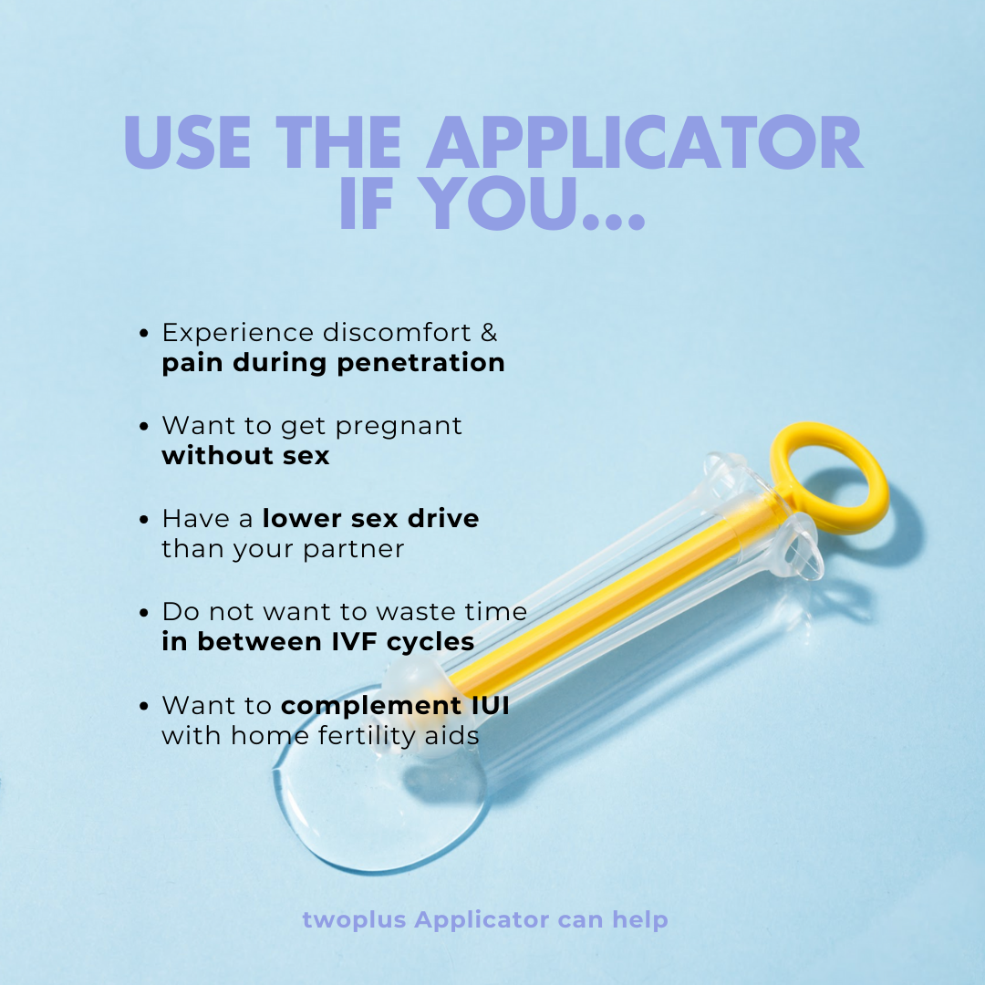 Applicator Extra: At-Home Insemination Kit For ICI | twoplus Fertility